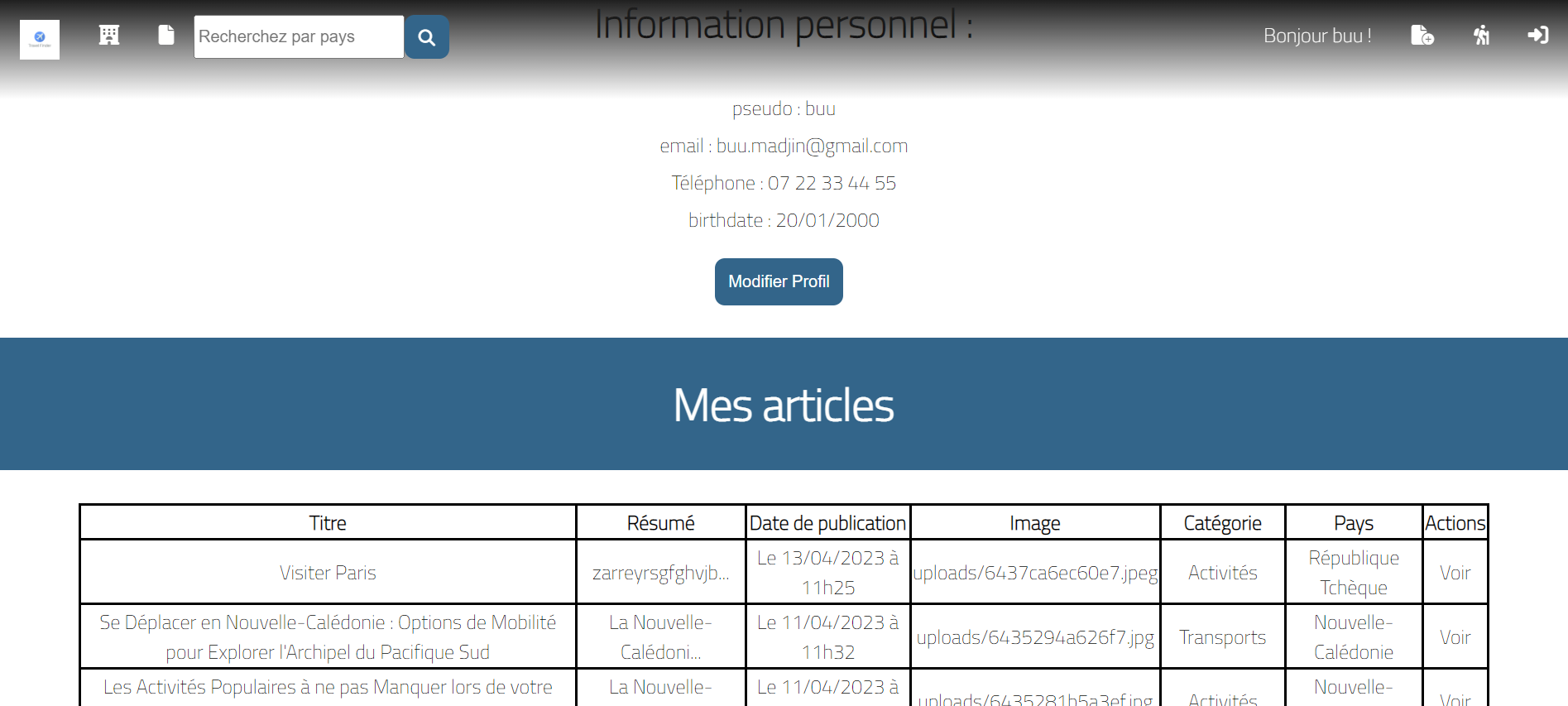 CV - Florian Baptista